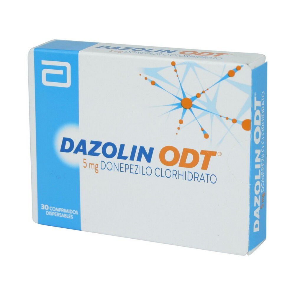 Dazolin ODT Donepezilo 5 mg 30 Comprimidos