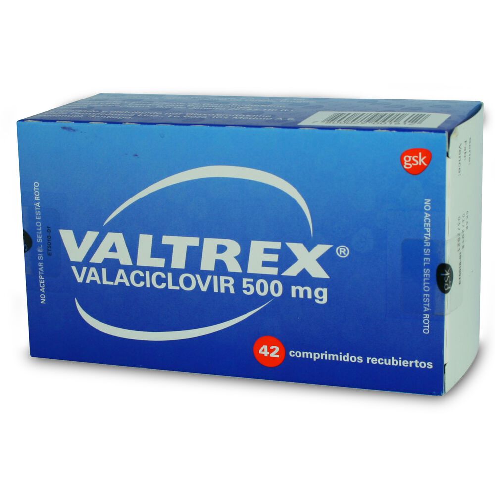 Valtrex Valaciclovir 500 Mg 42 Comprimidos Recubierto Valtrex Valaciclovir 500 Mg 42 Comprimidos Recubierto