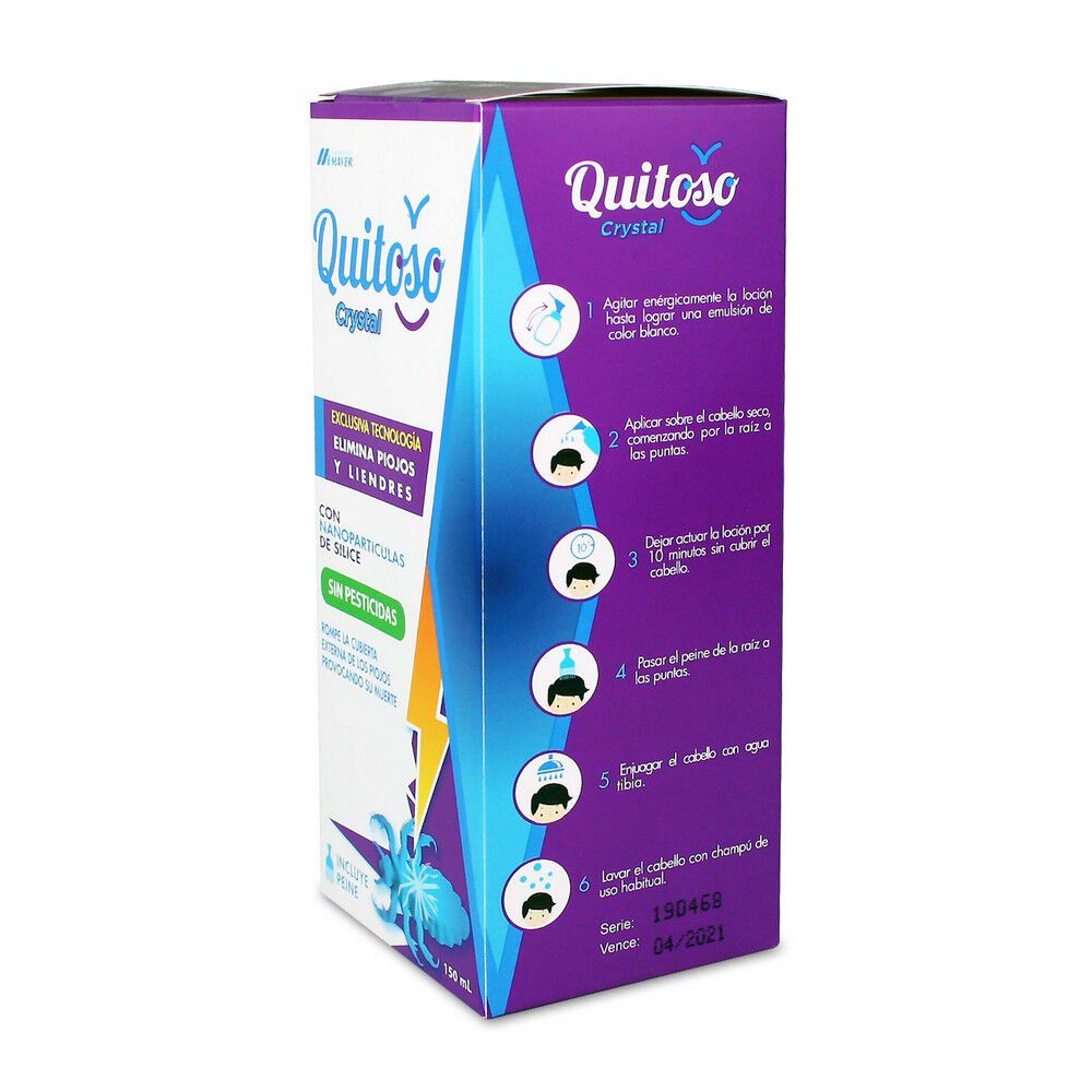 Quitoso Loción 150 mL