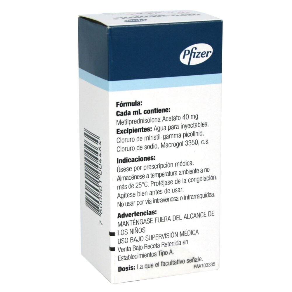 Depo-Medrol Metilprednisolona 40 mg 1 Ampolla Depo-Medrol Metilprednisolona 40 mg 1 Ampolla