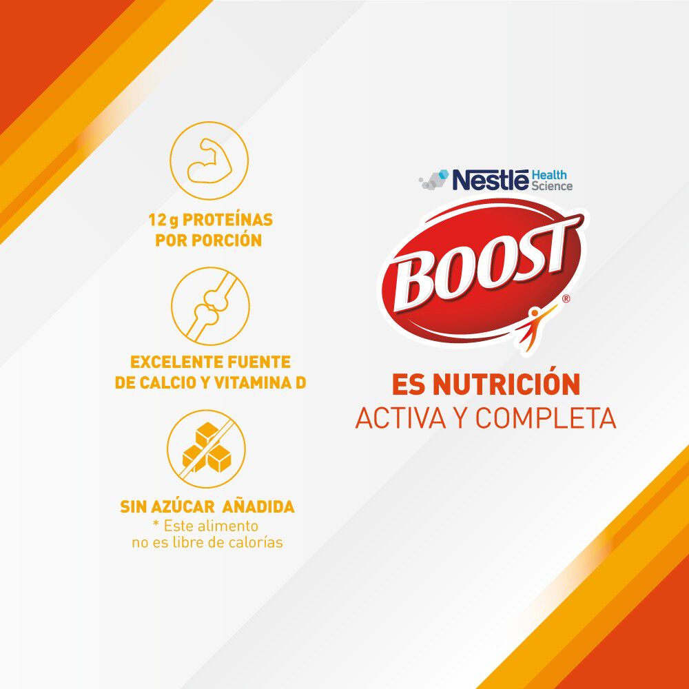 Boost Senior, Alimento en Polvo Sabor Neutro 370 grs