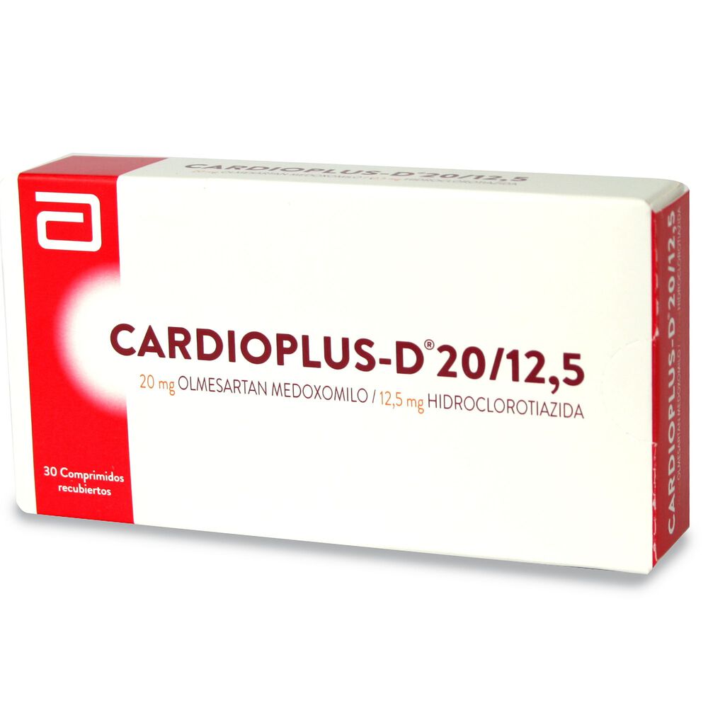 Cardioplus-D Olmesartan 20 mg 30 Comprimidos Recubiertos