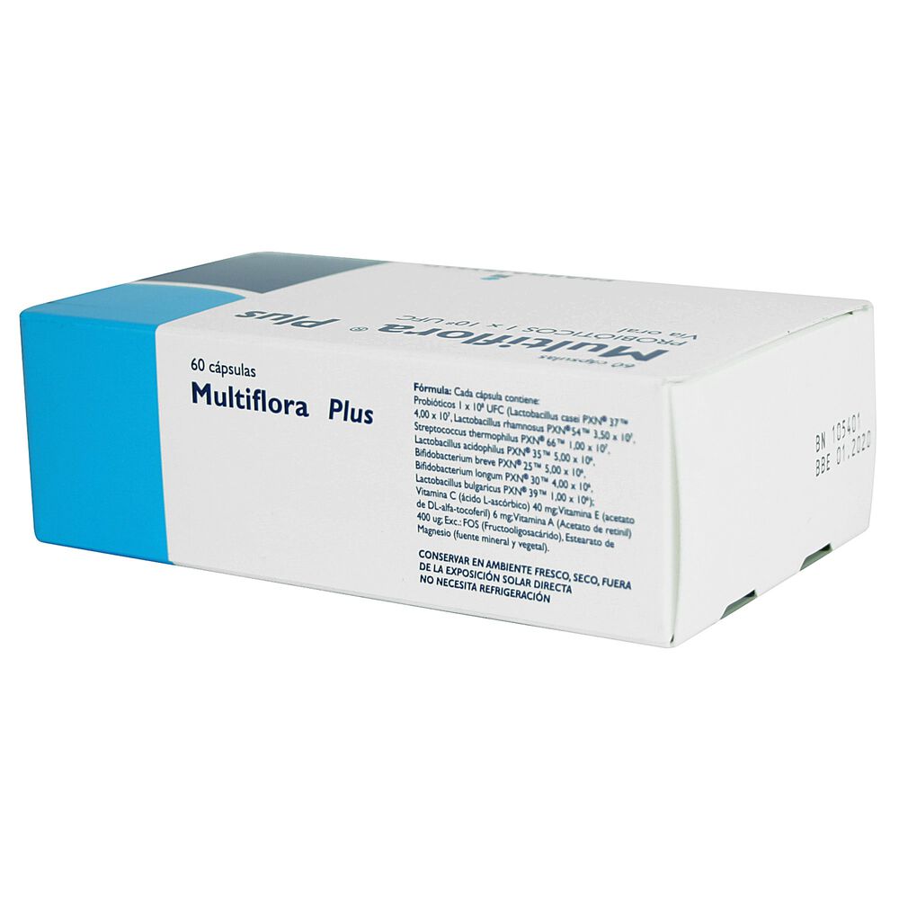 Multiflora Plus Probioticos 60 Cápsulas