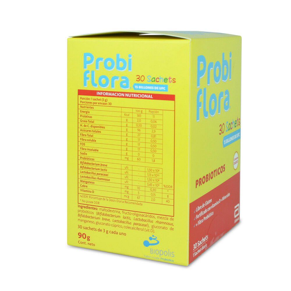 Probiflora Kids 2 Probioticos 15 BUFC 30 Sobres