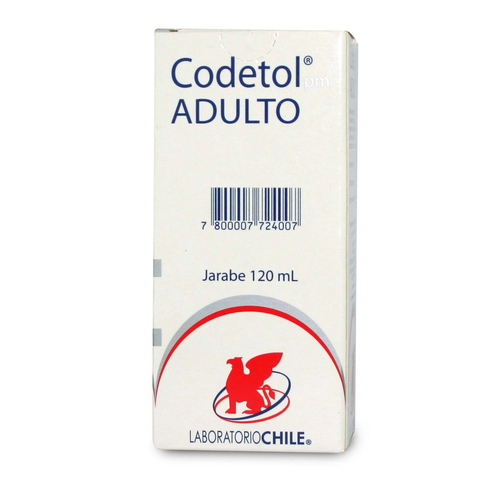 Codetol-Pm Codeina 10 mg/5ml Jarabe 120 mL