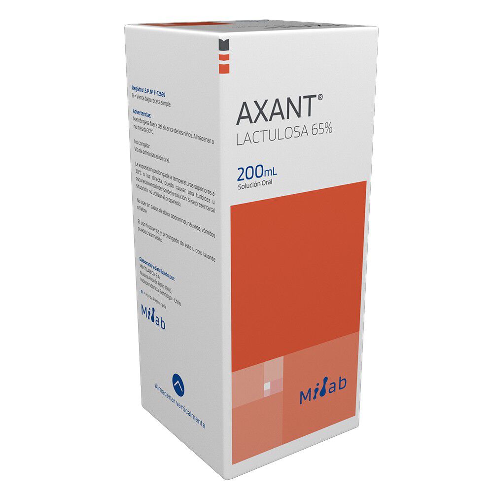 Axant Lactulosa Lactulosa 65% Solución Oral 200 mL