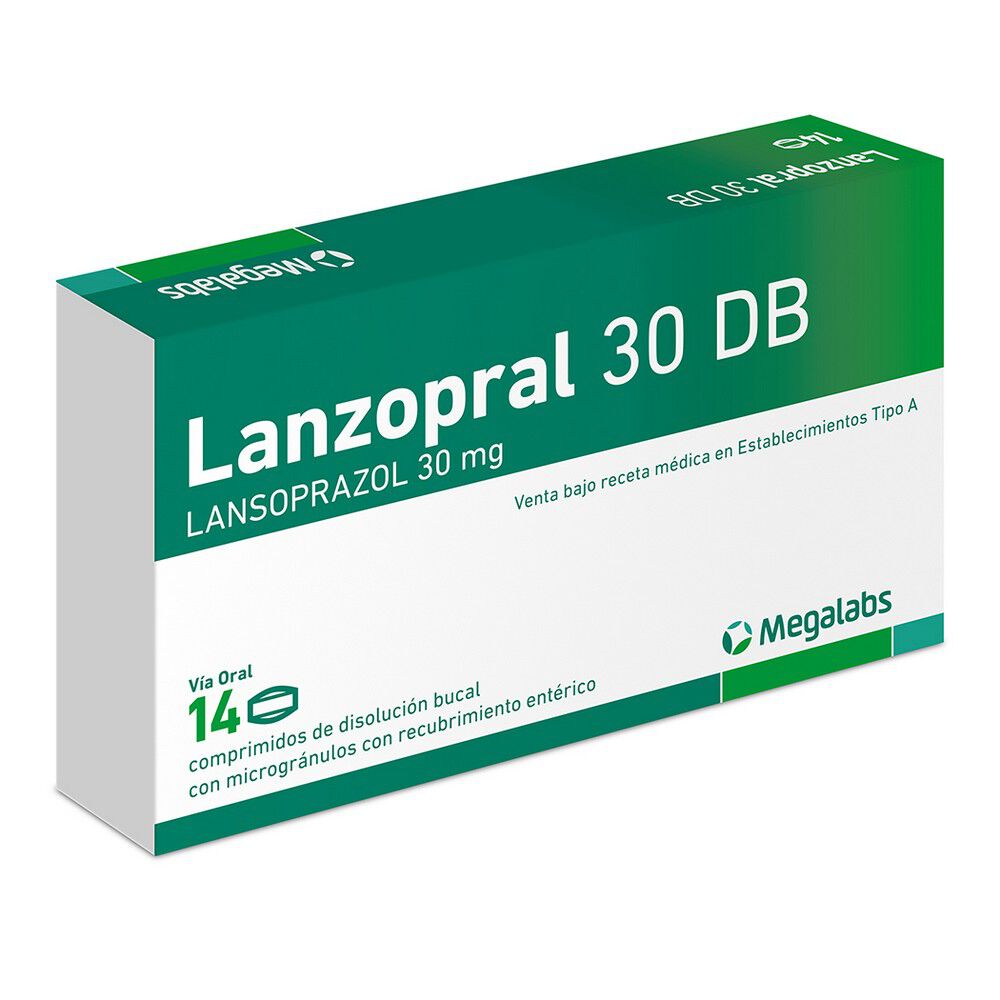 Lanzopral 30Db Comprimidos Disolucion Bucal C/Microgra.Recubrim ...