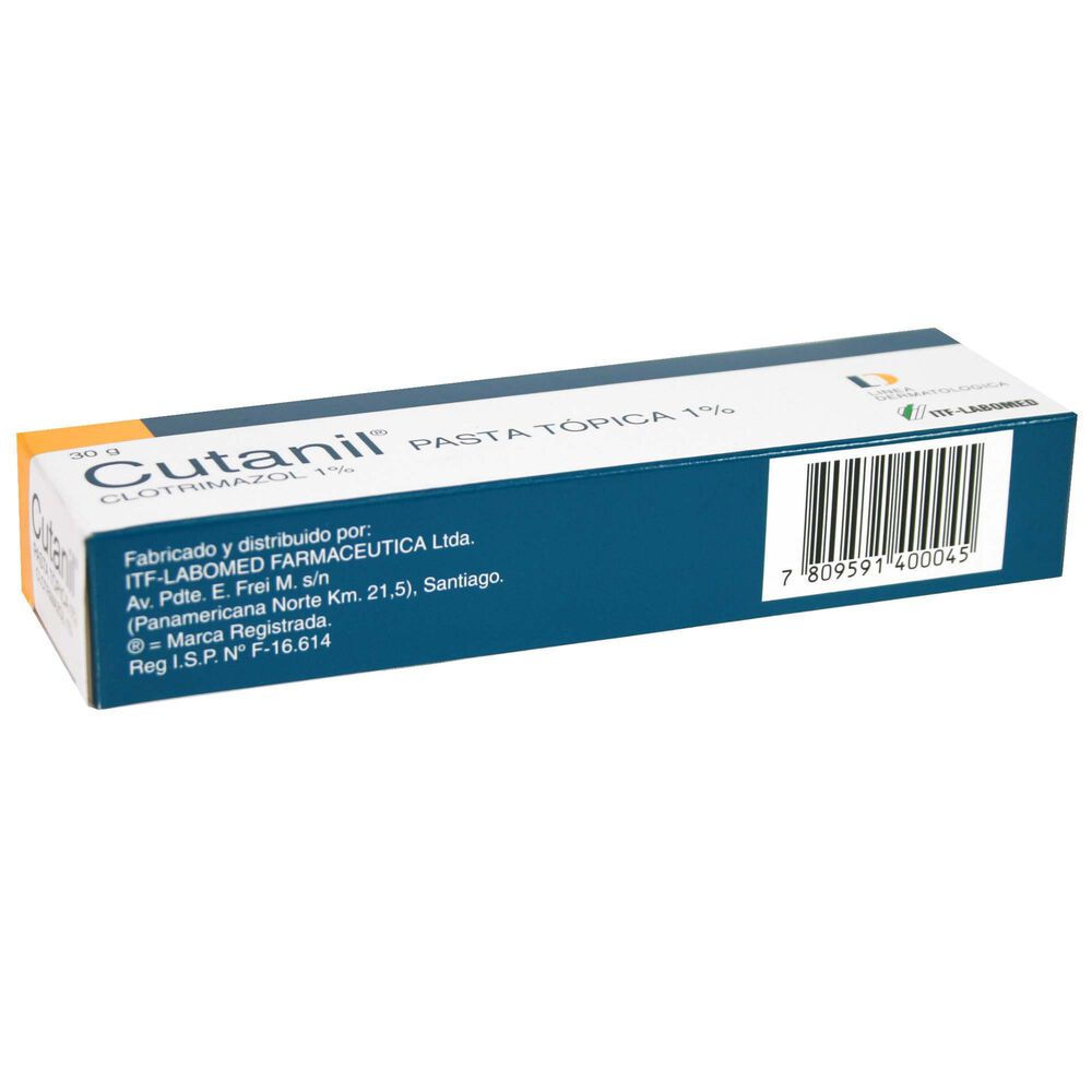 Cutanil Clotrimazol 1% Pasta Dérmica 30 gr