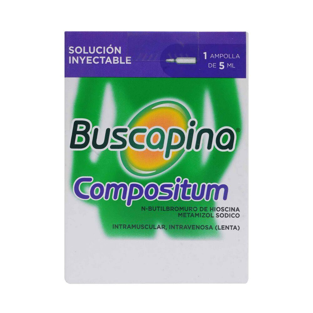 Buscapina Escopolamina 50 1 Ampolla