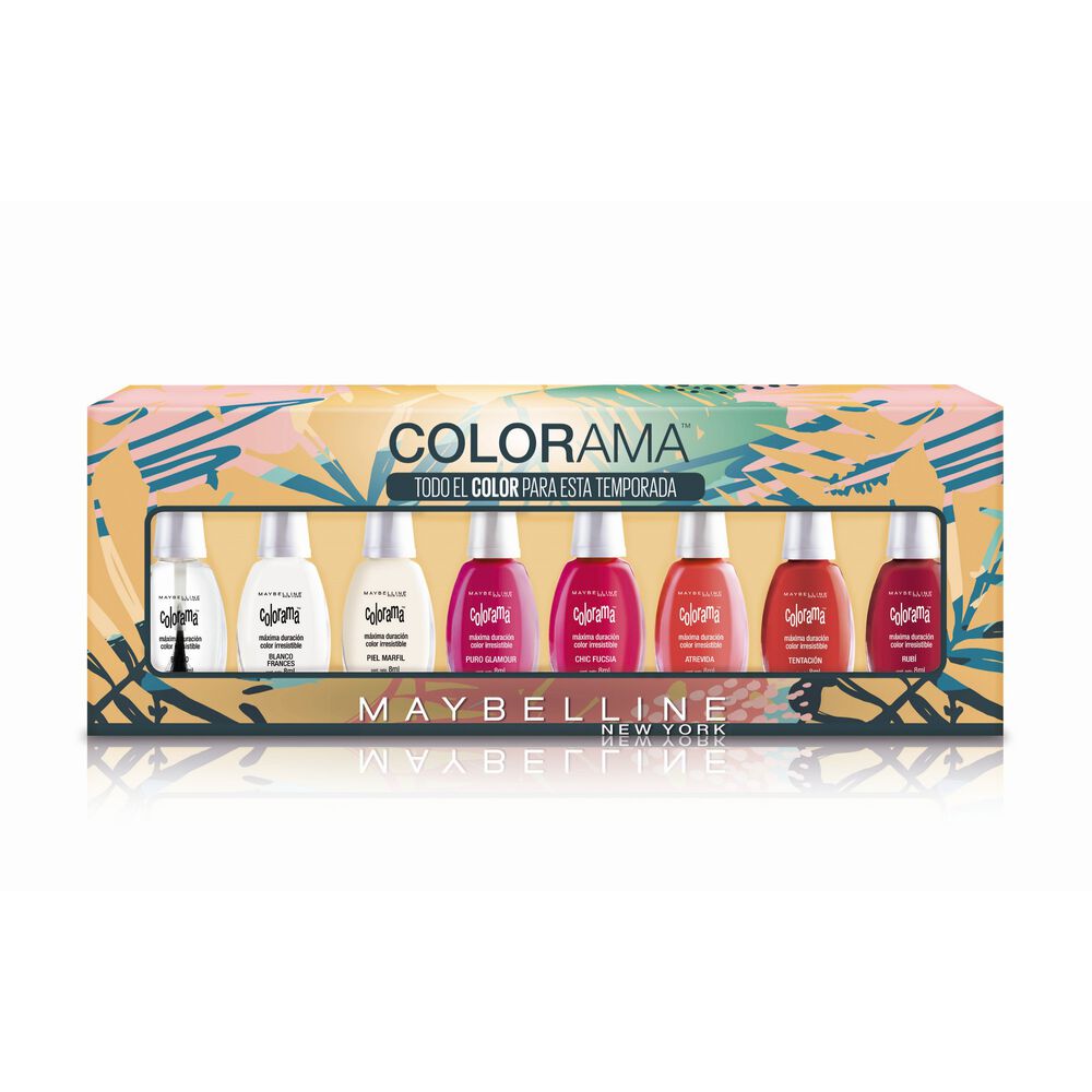 Colorama Summer Edition 8 Esmaltes de Uñas 8 mL