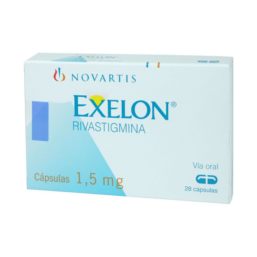 Exelon Rivastigmina 1,5 mg 28 Cápsulas