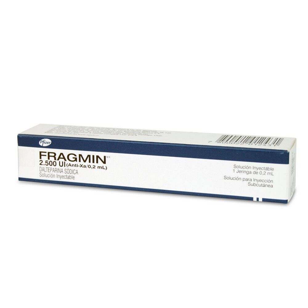 Fragmin Dalteparina 2500 UI 1 Jeringa