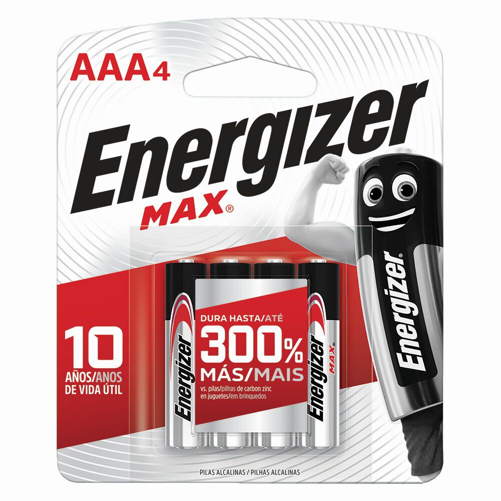 Energizer Max Pila.Aaa X4