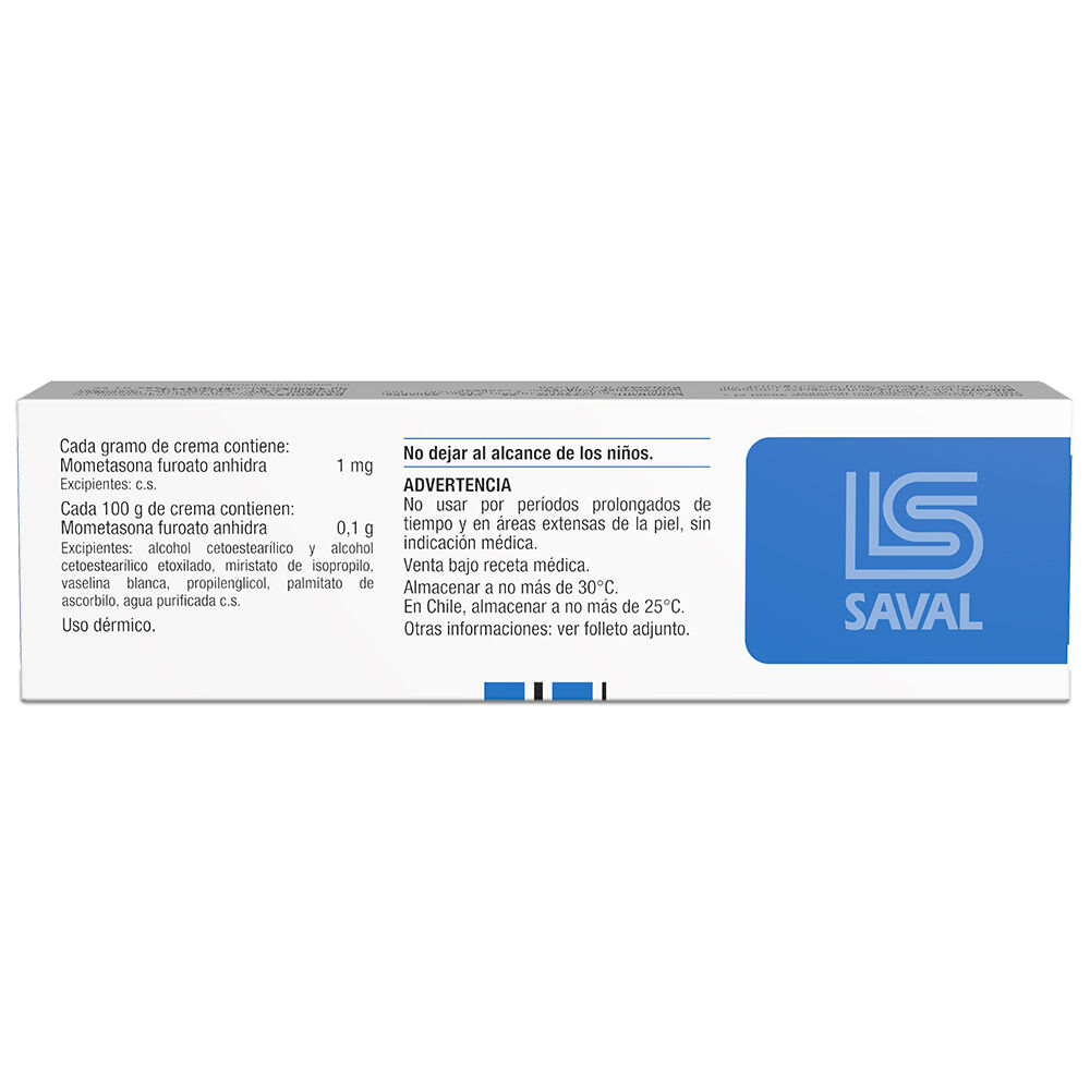 Dermosona Mometasona 0.1% Crema Tópica