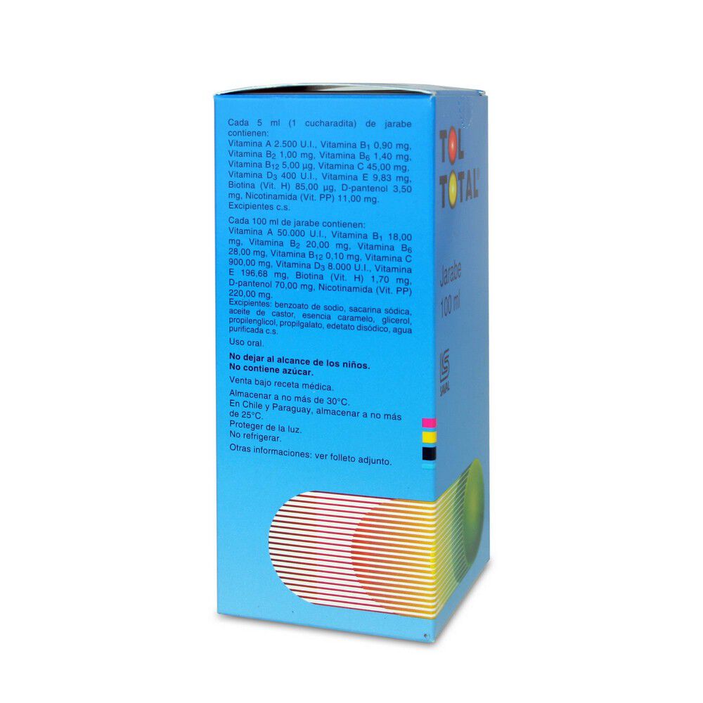 Tol Total Vitaminas Jarabe 100 mL