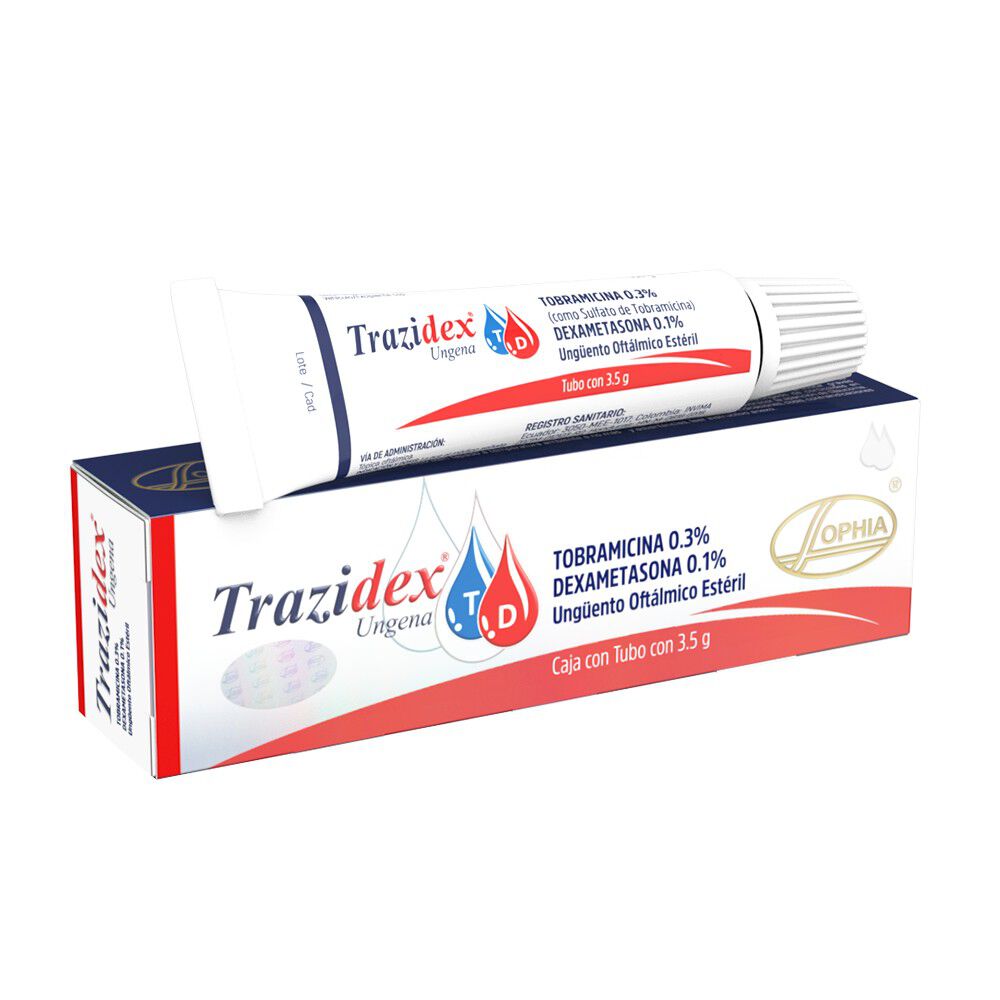 Ungena Tobramicina 0,3% Dexametasona 0,1% Ungüento Oftálmico 3,5g
