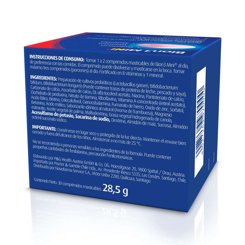 Bion 3 Mini 300 mcg - 30 Comprimidos
