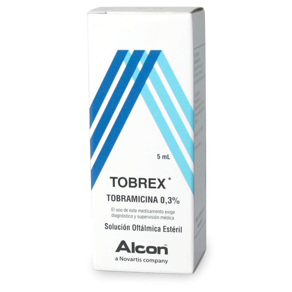 Tobrex Tobramicina 0,3% Solución Oftálmica 5 mL