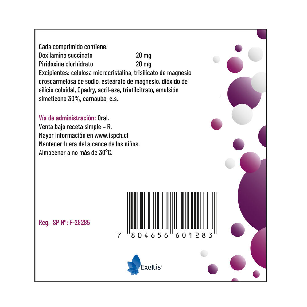 Bonjesta 20/20 Mg 20 Comprimidos Prolongados (Doxilamina/Piridoxina)