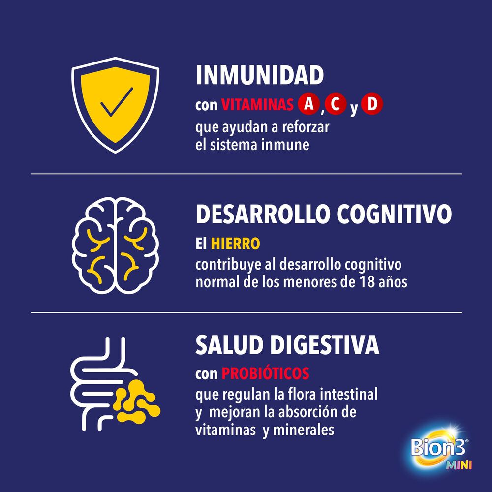 Bion 3 Mini 300 mcg - 30 Comprimidos