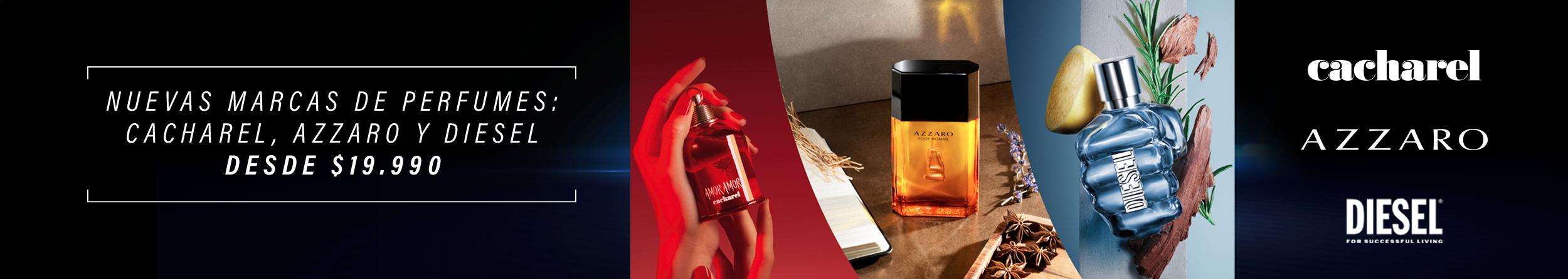 CACHAREL AZZARO DIESEL en Marcas de Lujo | Farmacias Cruz Verde