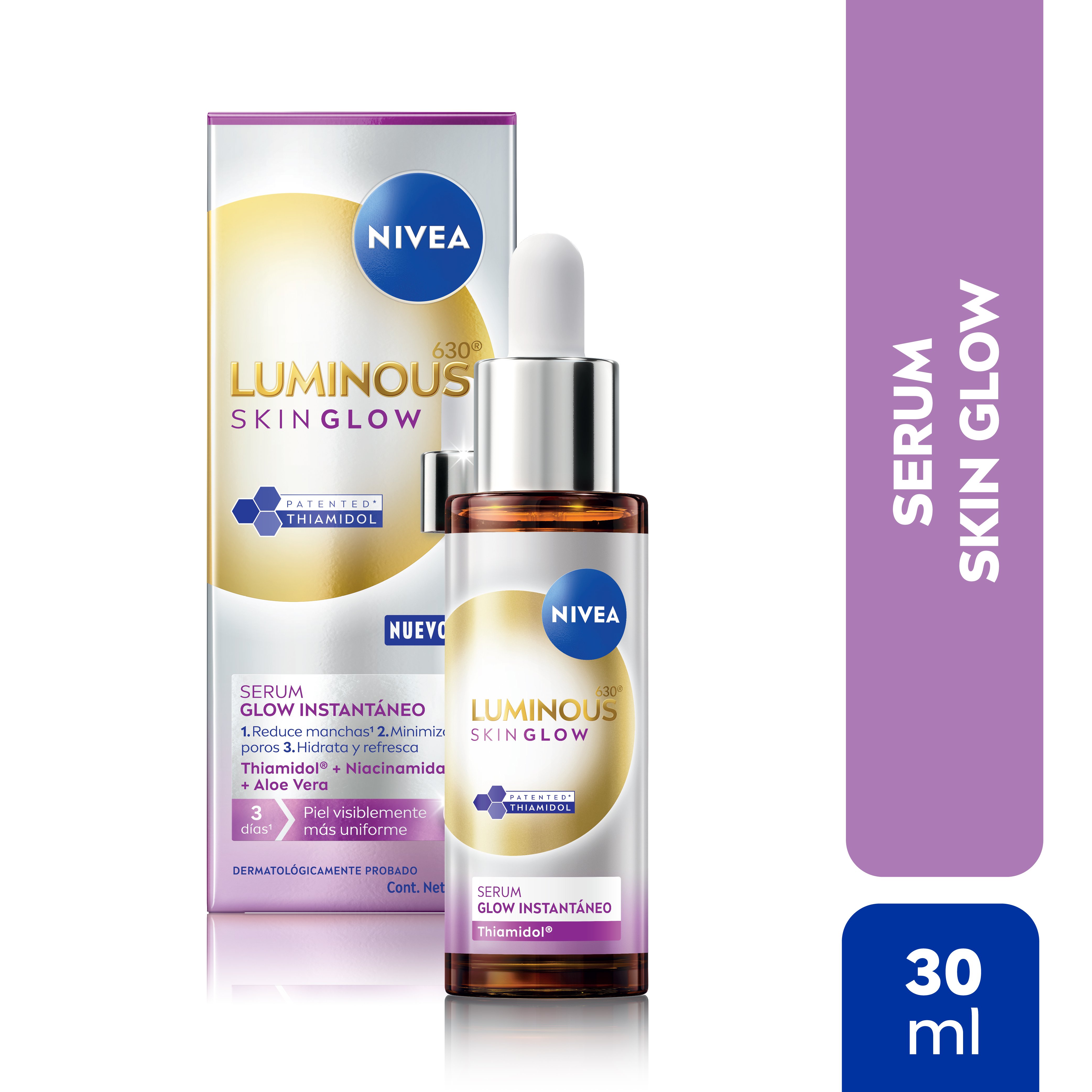 Nivea Luminous630 Skin Glow Serum Glow Instantáneo 30Ml | Cruz Verde