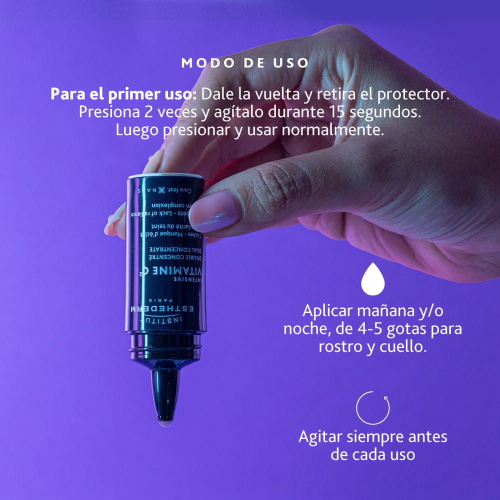 INTENSIVE VITAMINE C2, DUAL CONCENTRATE, SERUM LUMINOSIDAD ROSTRO Y ...