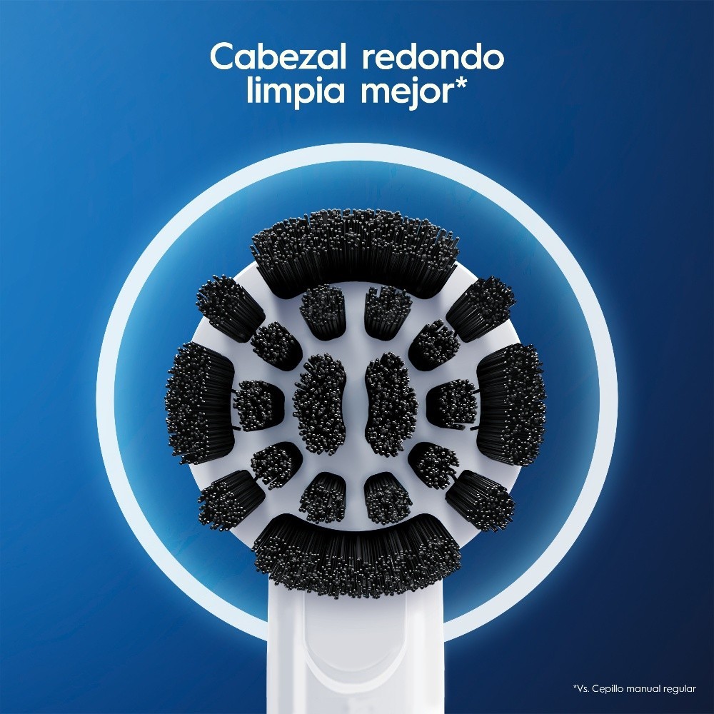 Cepillo Dental Eléctrico Power Charcoal 1 Un | Cruz Verde