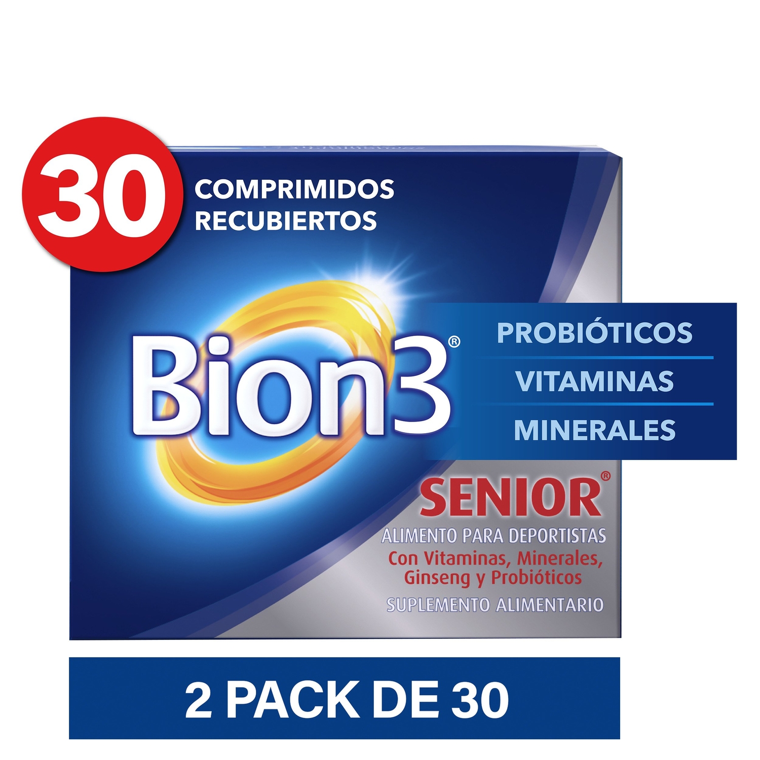 Bion 3 Senior 30+30 - 60 Comprimidos Recubiertos
