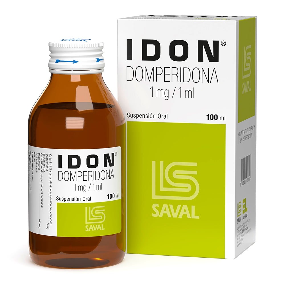 Idon Domperidona 5 mg Suspensión 100 mL - FarmaCompara
