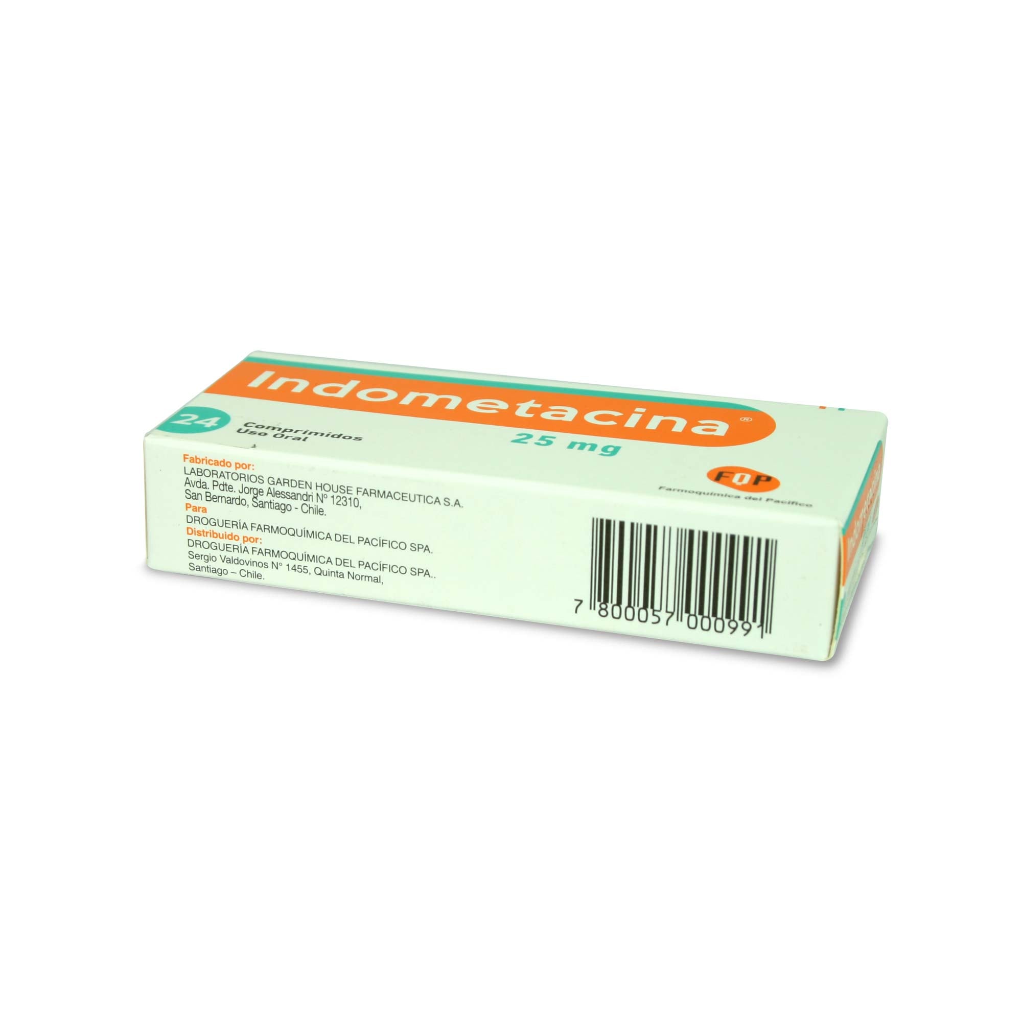 Indometacina 25 mg 24 Grageas | Cruz Verde