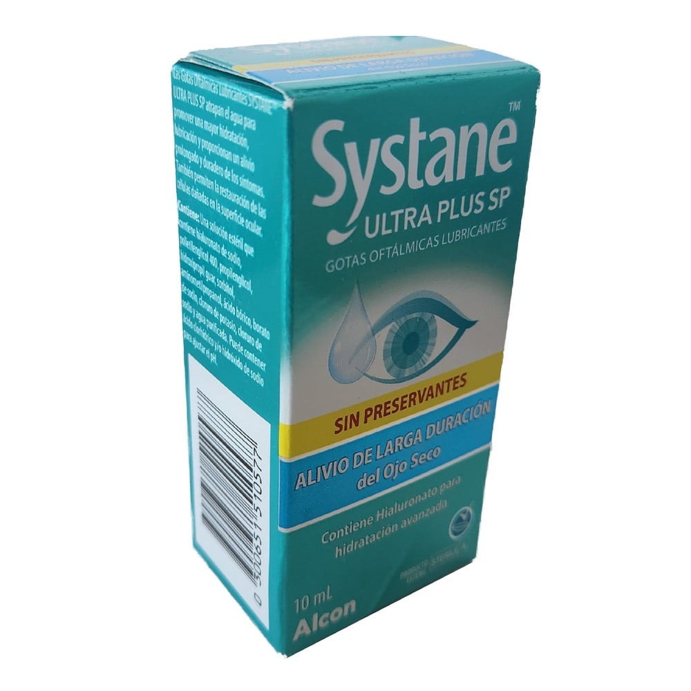 Systane Ultra Plus SP Hialuronato de sodio 1,5 mg/mL, polietilenglicol ...
