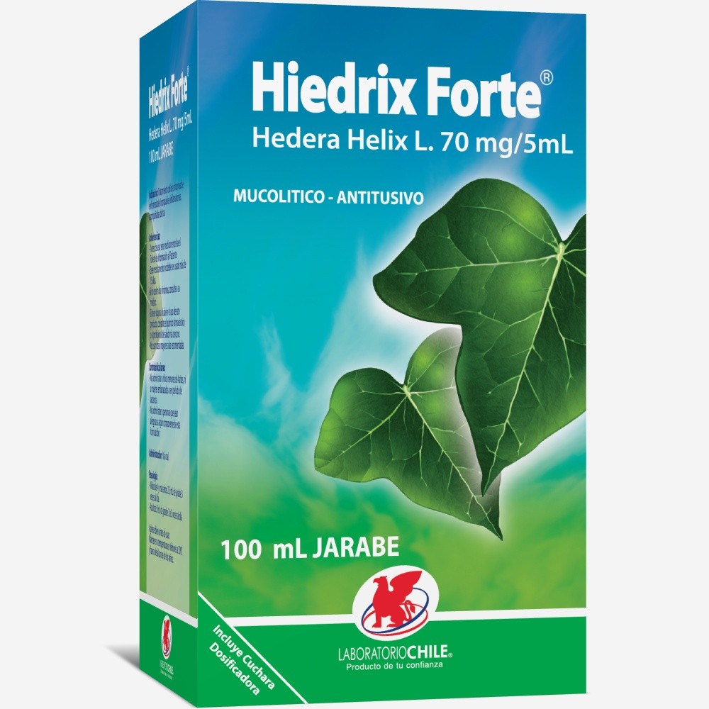 Hiedrix Jarabe 70 mg/5mL 100 mL | Farmacias Cruz Verde