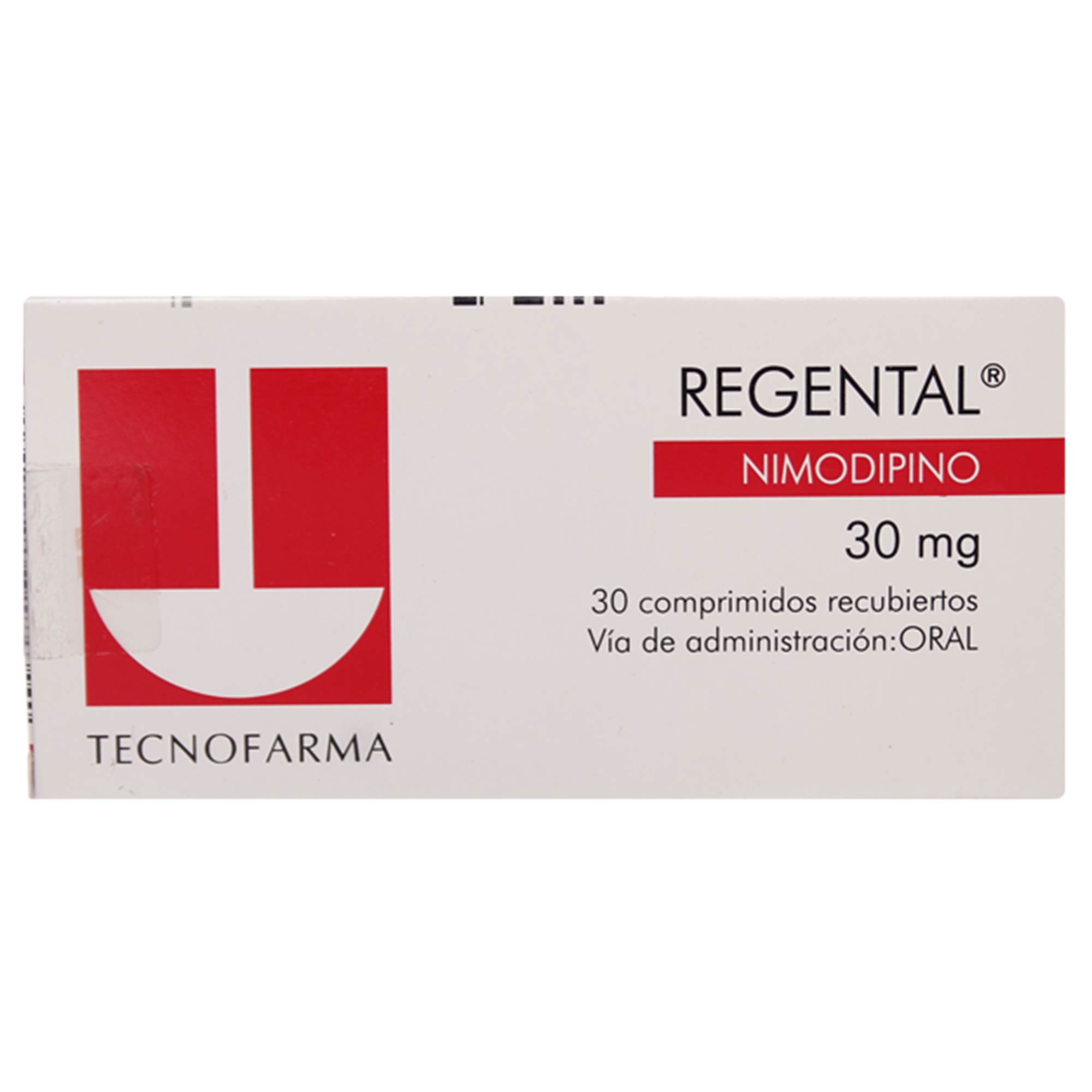 Regental Nimodipino 30 mg 30 Comprimidos Recubiertos | Cruz Verde