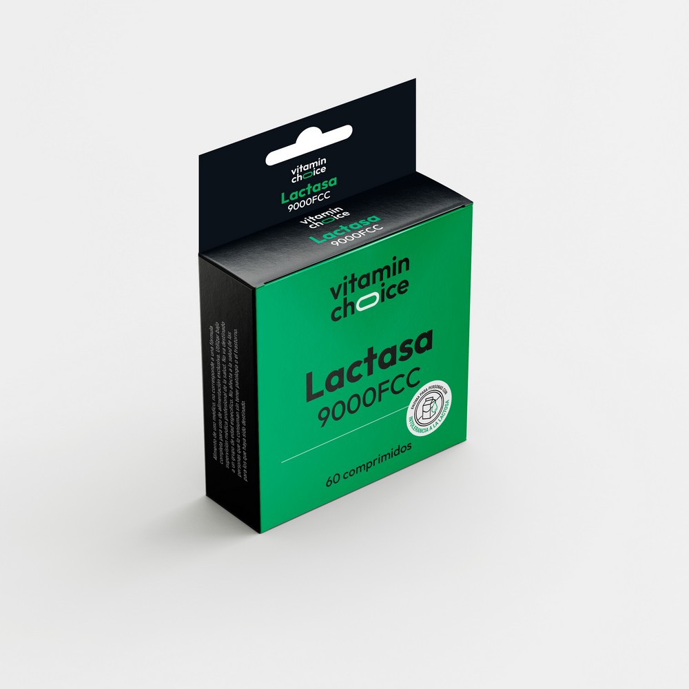 Lactasa 9000 Fcc 60 Comprimidos - FarmaCompara