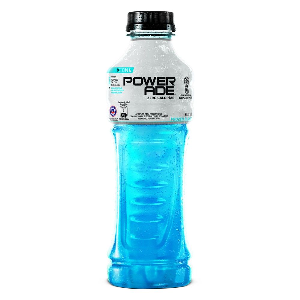 Power Ade Zero Frozen Blast 600 mL | Cruz Verde