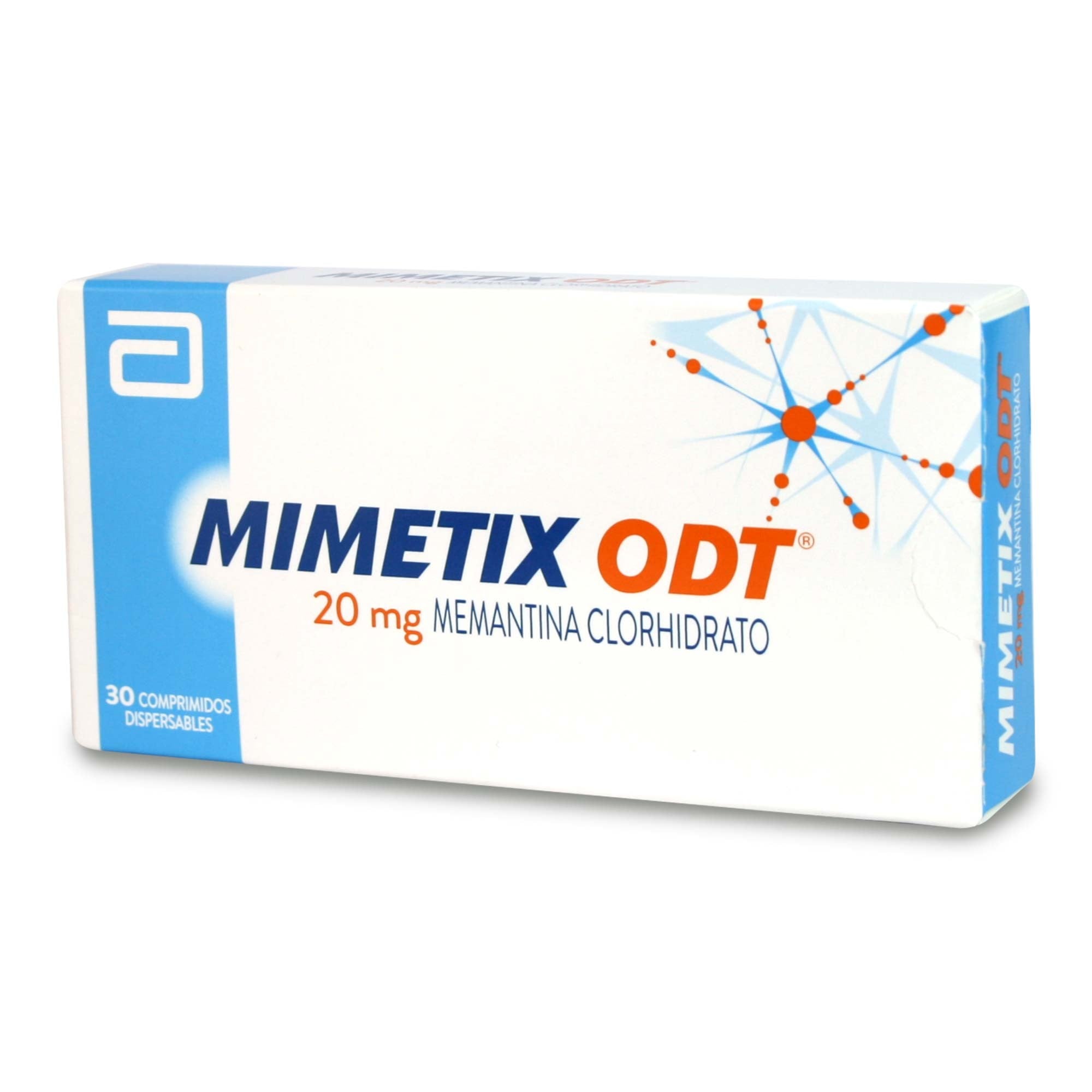 Mimetix ODT Memantina 20 mg 30 Comprimidos Bucodispersable