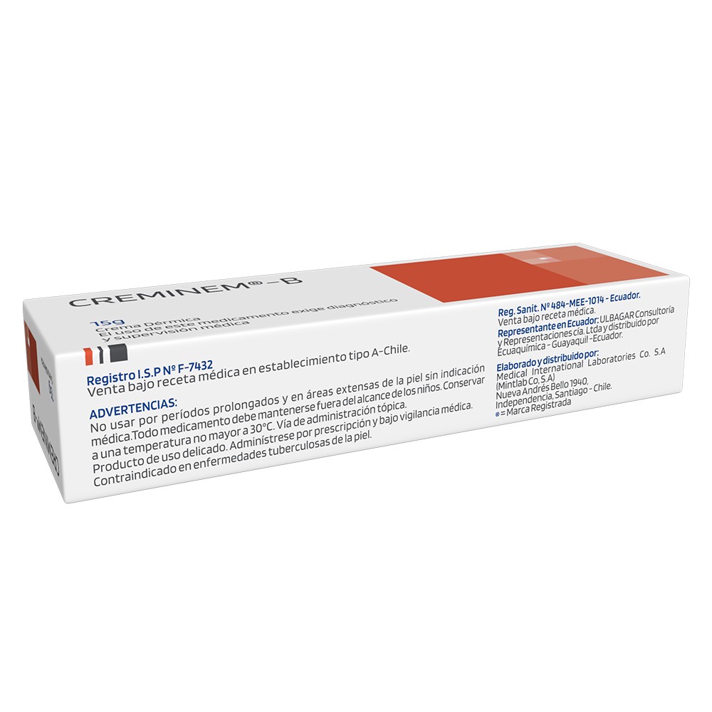 Creminem-B Clotrimazol 10 mg Crema Dermica 15 gr | Cruz Verde