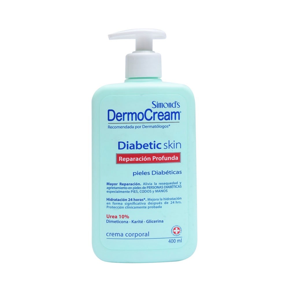 Dermocream Crema Corporal Diabetic Skin Reparación Profunda 400 mL ...