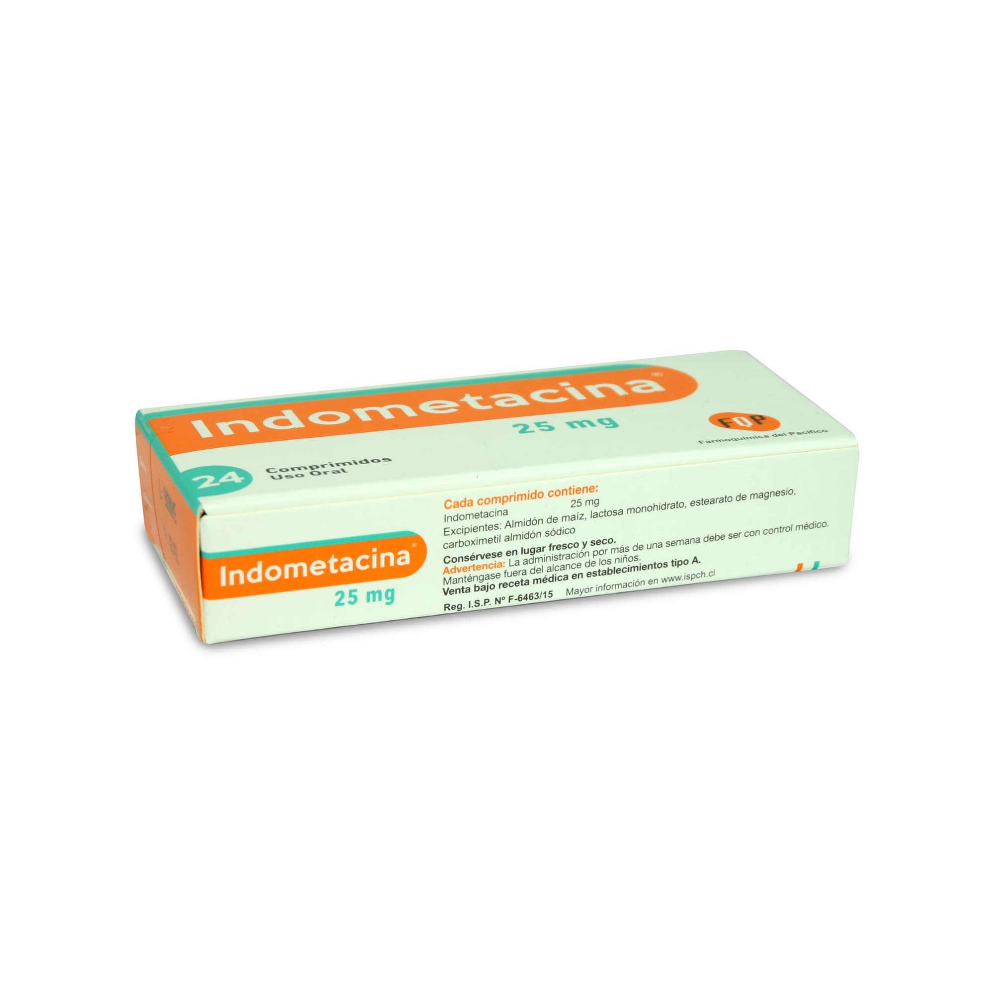 Indometacina 25 mg 24 Grageas | Cruz Verde
