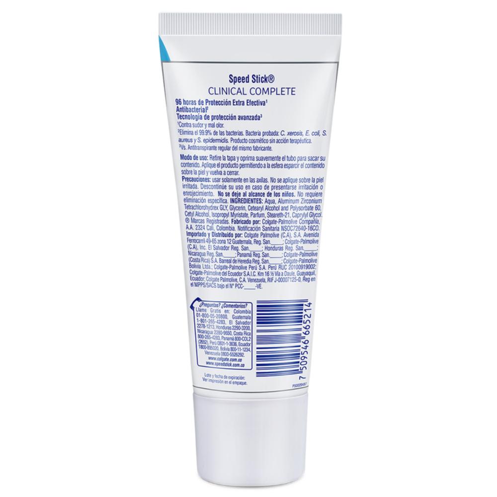 Desodorante Practicrema Speed Stick Antibacterial Clinical Dry 96 Horas ...