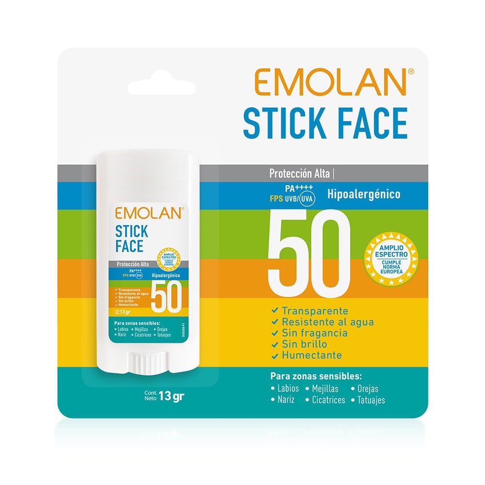 Emolan Stick Face Fps 50+ | Cruz Verde