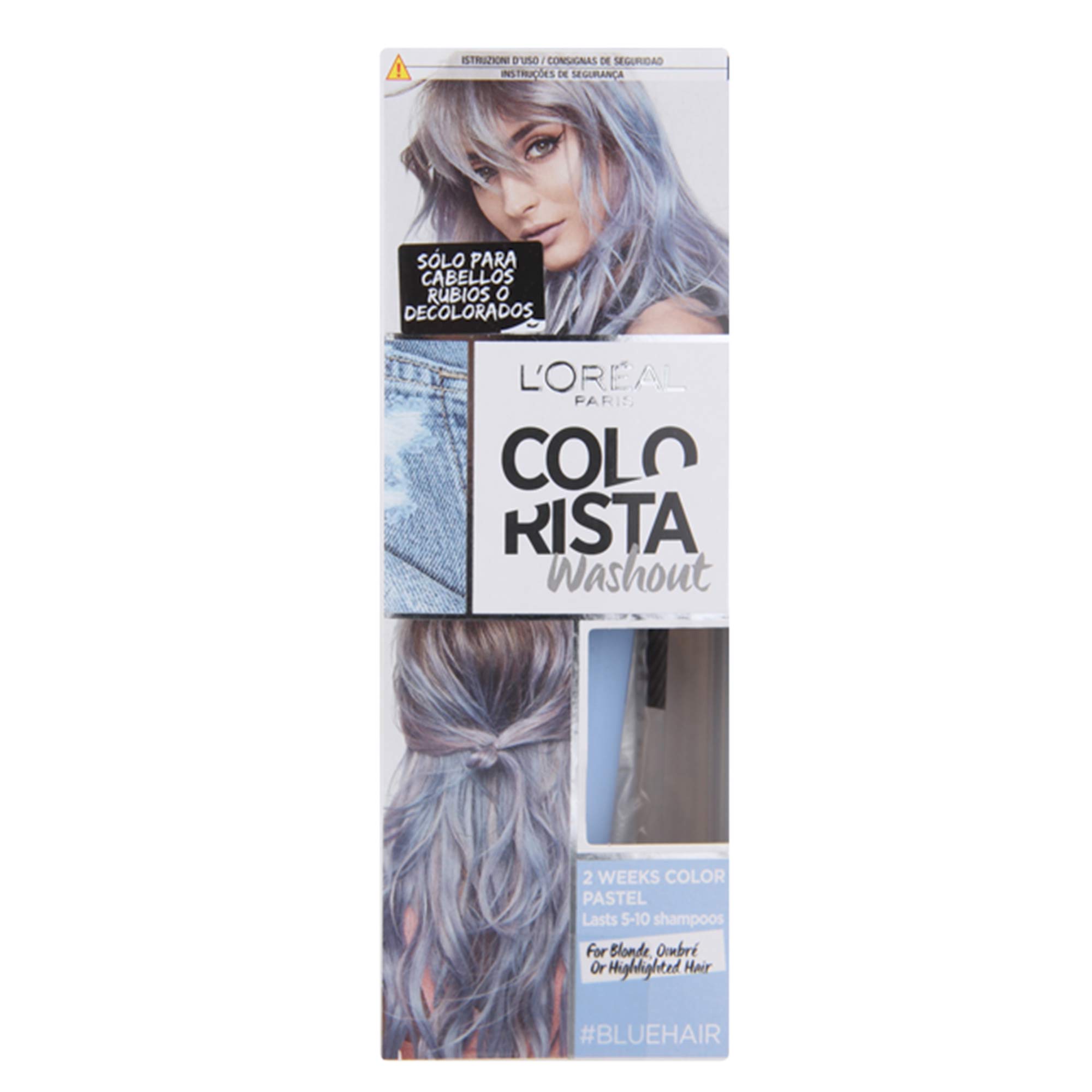 Tintura Colorista Washout Blue Hair 80 mL | Cruz Verde
