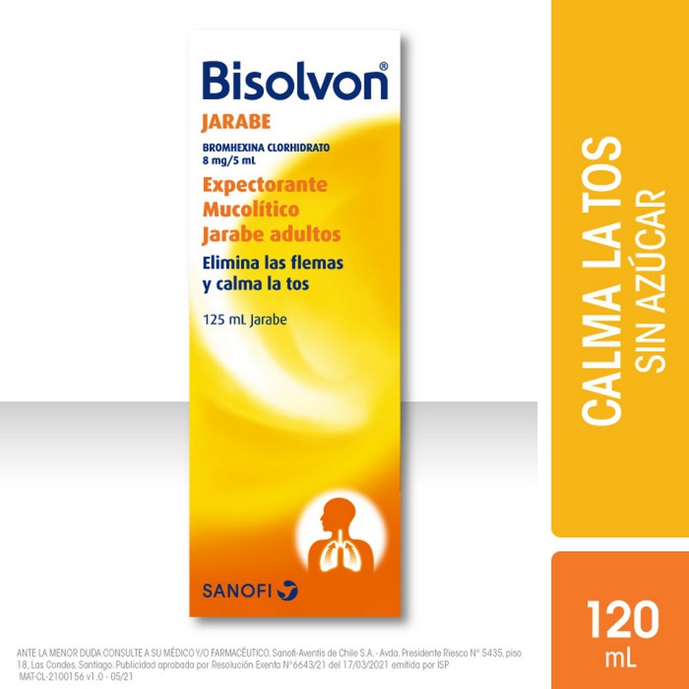 Bisolvon Jarabe Adultos 125 mL | Cruz Verde