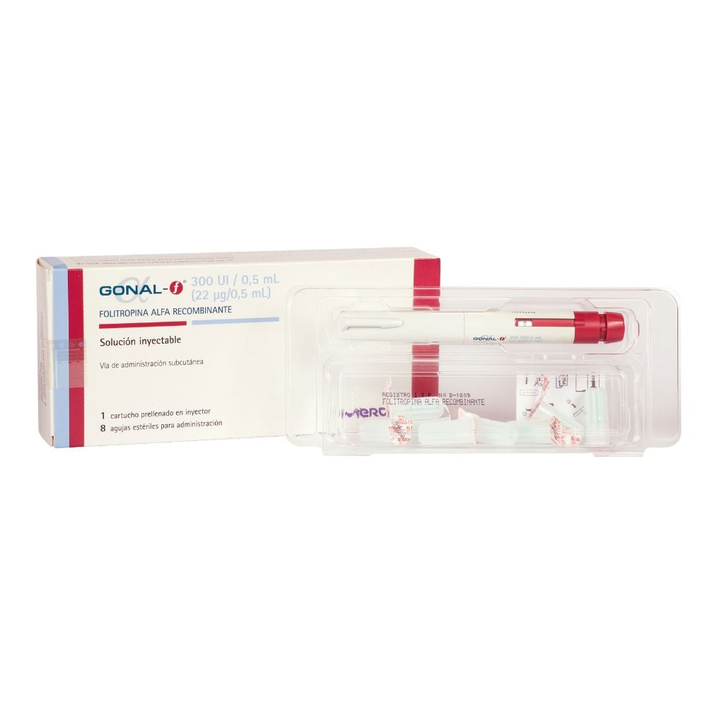 Gonal-F 300 Ui/0,5 Ml Solución Inyectable | Cruz Verde