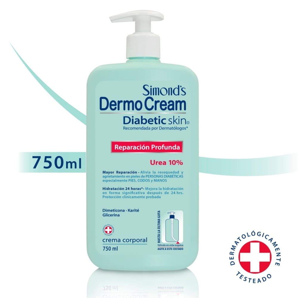 Crema de Cuerpo Diabetic Skin 750 ml | Cruz Verde