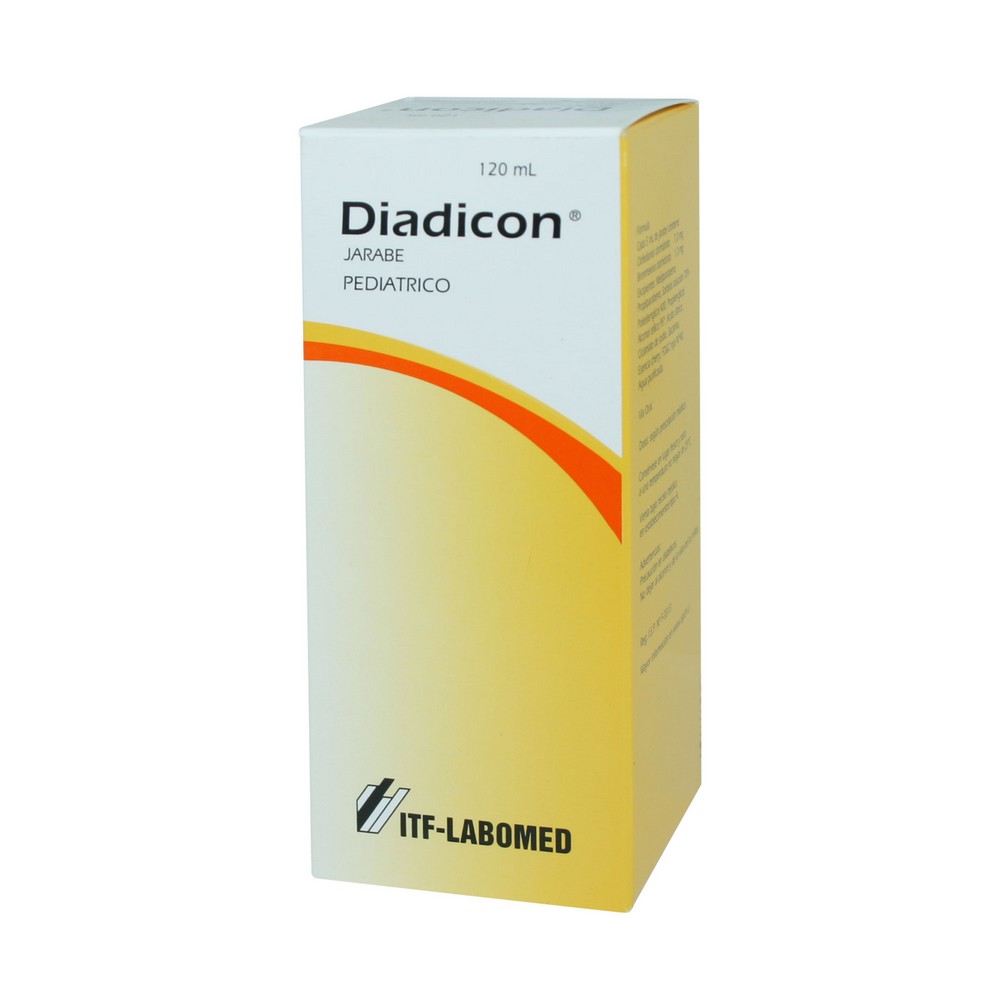 Diadicon Pediátrico Clofedianol 7 mg / 5 mL Jarabe 120 mL | Cruz Verde