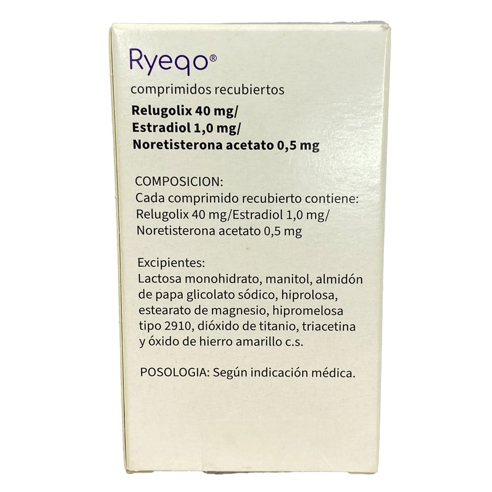 Ryeqo 28 Comprimidos Recubiertos | Cruz Verde