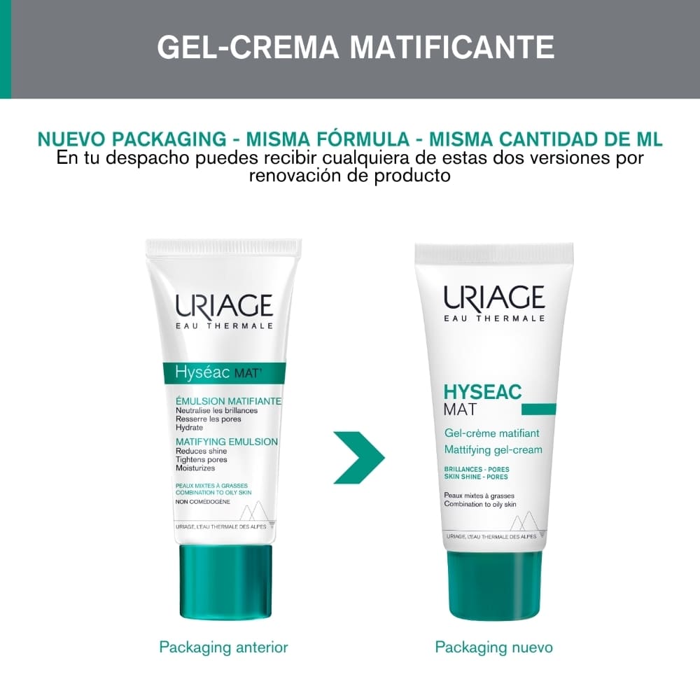 Crema Matificante Hyséac MAT' 40ml | Cruz Verde