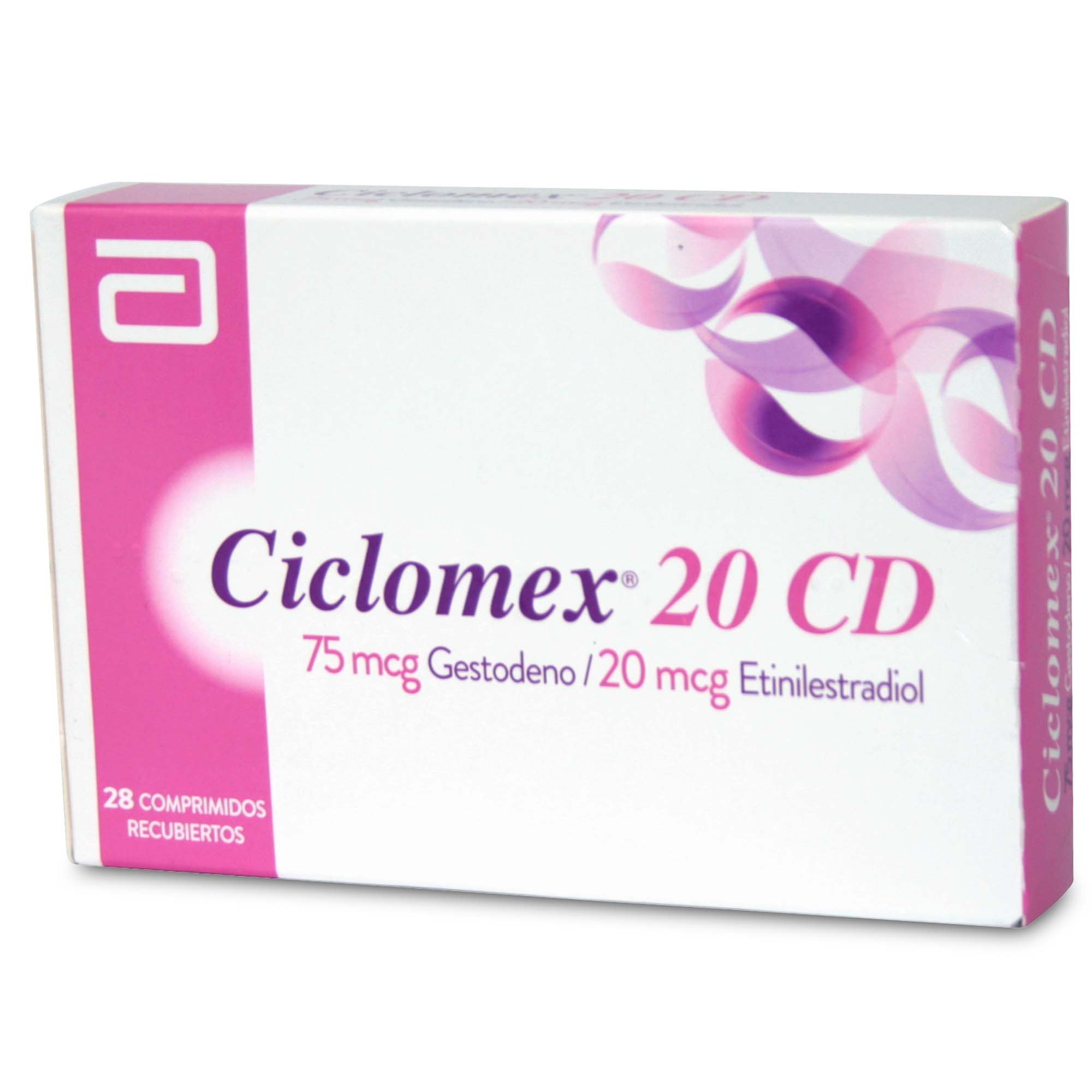 Ciclomex 20 CD · 28 Comprimidos